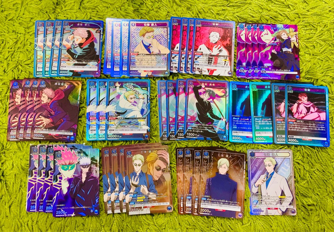 Union Arena JJK blue plus CUR, Hobbies & Toys, Toys & Games on Carousell
