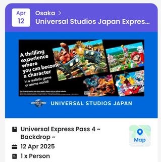 12 Mar 25 USJ Express Pass 4 - 4D and Minion, Tickets & Vouchers ...