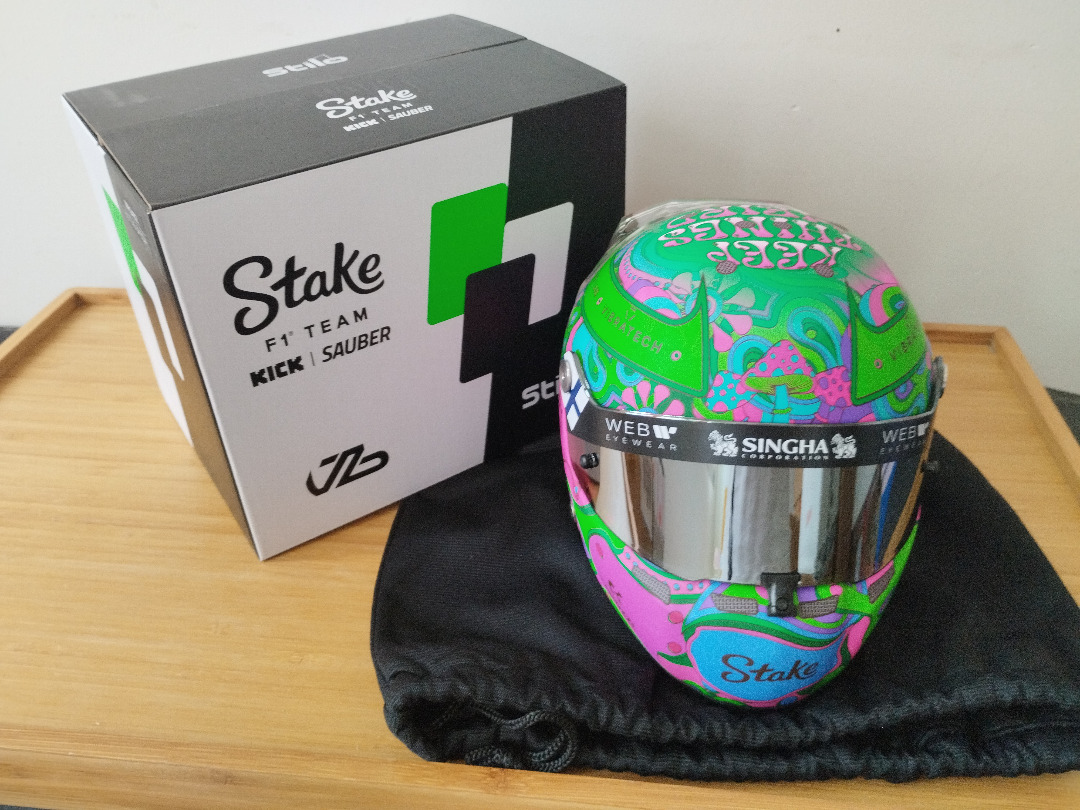 Valtteri Bottas 2024 USA GP 1/2 scale f1 mini helmet (Stilo), Hobbies ...