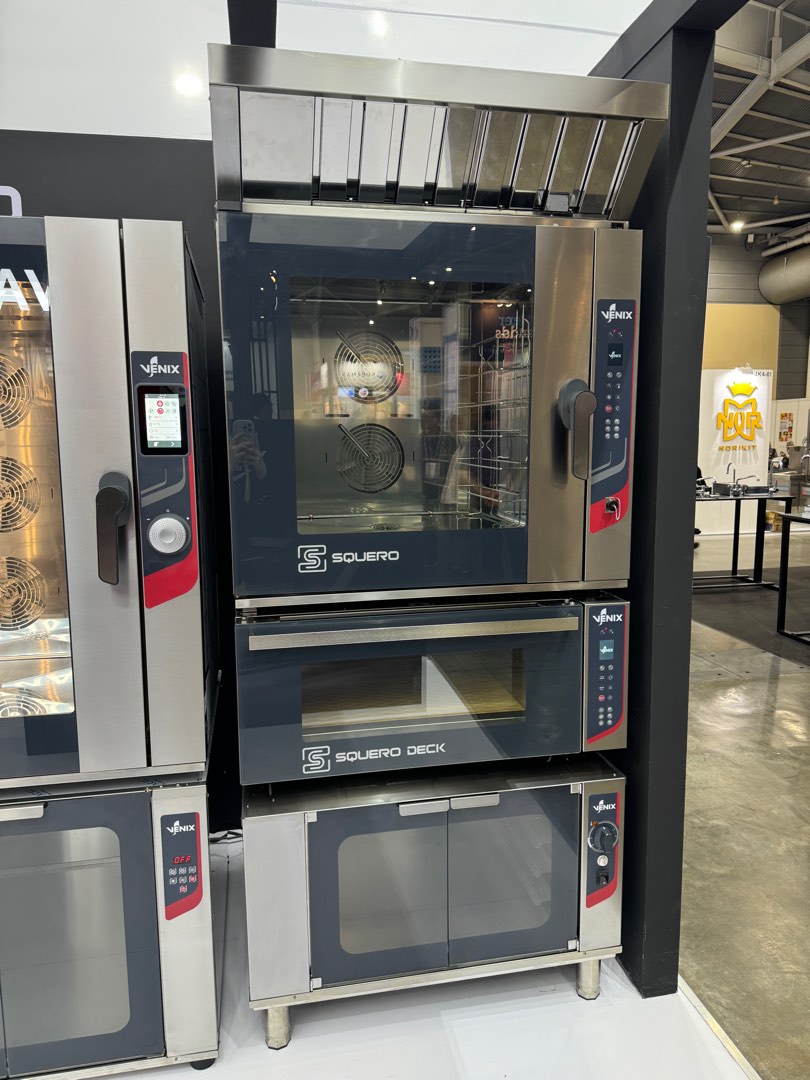 Venix Squero 6 Trays Combi oven electric for GN 1/1 or baking trays/Bakery Oven with self-clean ...