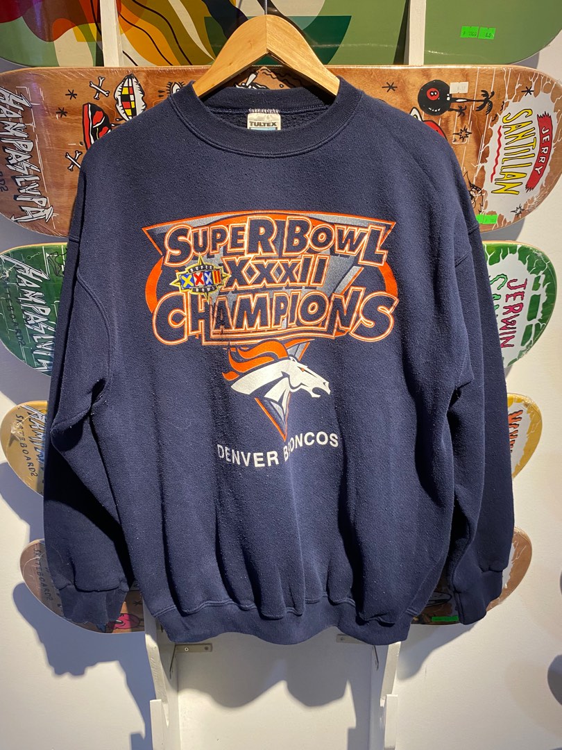 VINTAGE SUPERBOWL 32 BRONCOS TULTEX, Men's Fashion, Coats, Jackets and ...