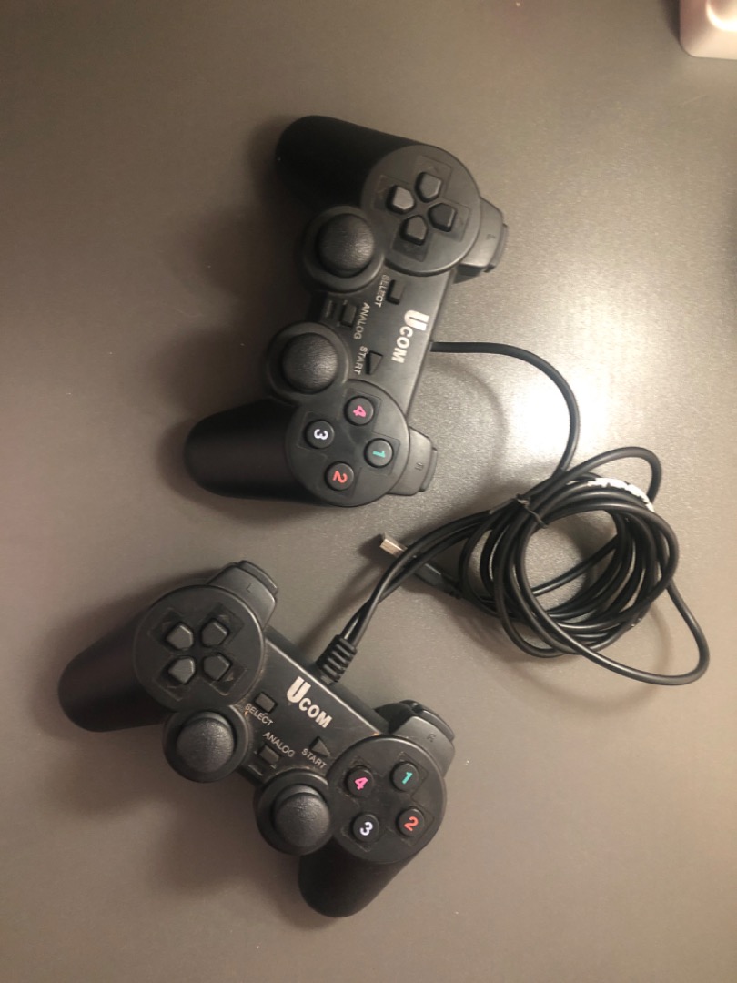 Wired Controllers 2 players, Video Gaming, Video Games, Others on Carousell