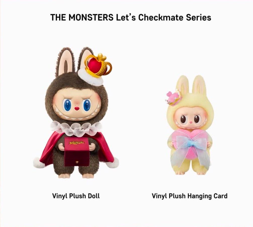 WTS Labubu Checkmate Series, Hobbies & Toys, Toys & Games on Carousell