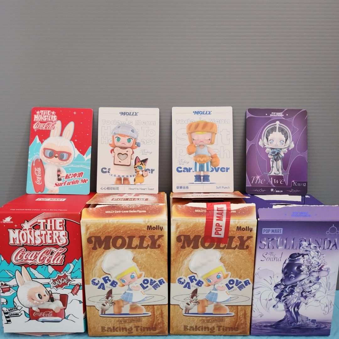 $10 CLEARANCE Assorted POPMART Blind Boxes - Finding Mokoko, Yoga ...