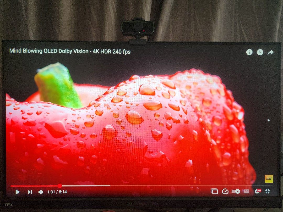 Acer Predator 1440p @ 165hz XB271hu G-Sync 27 inch Gaming Monitor ...