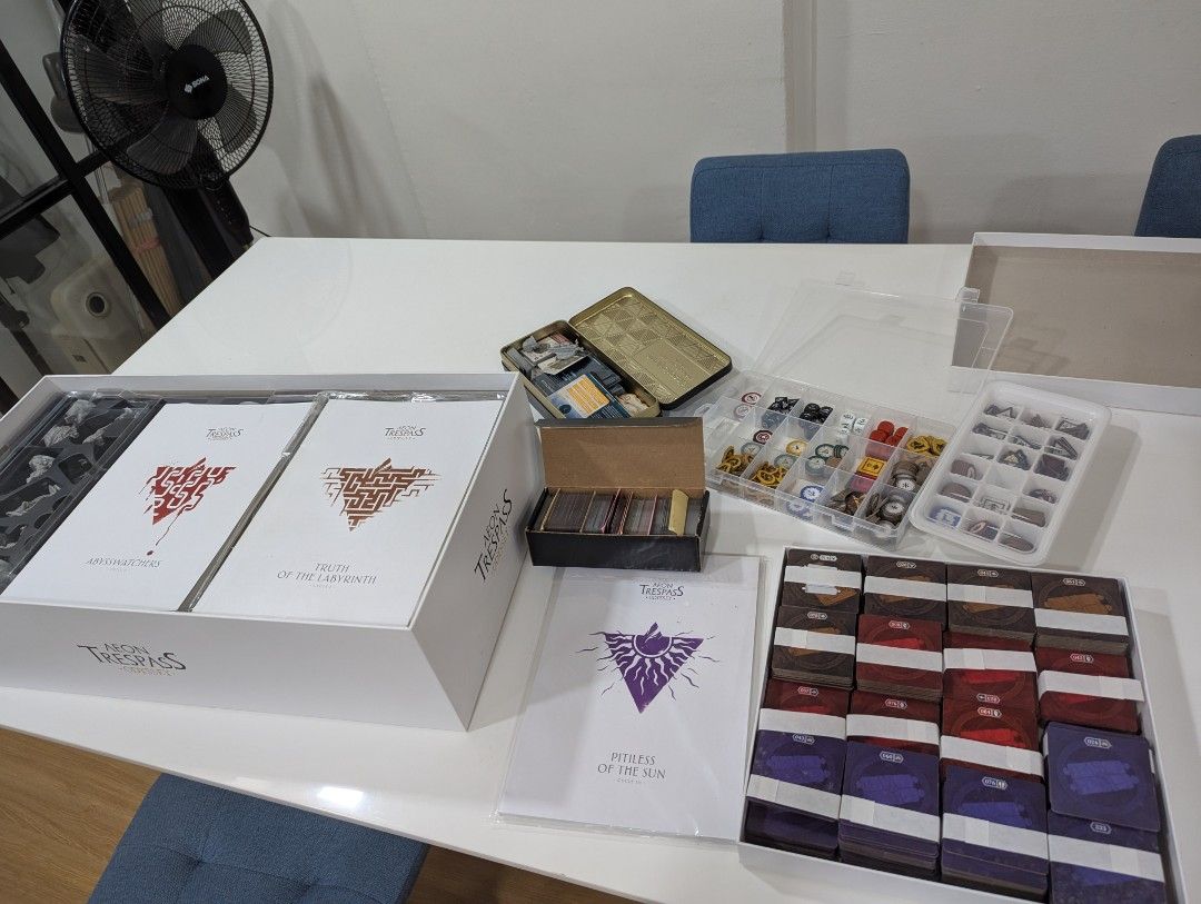 Aeon Trespass: Odyssey 5-cycle Pledge, Luxury Tiles & Battle Board Mat ...