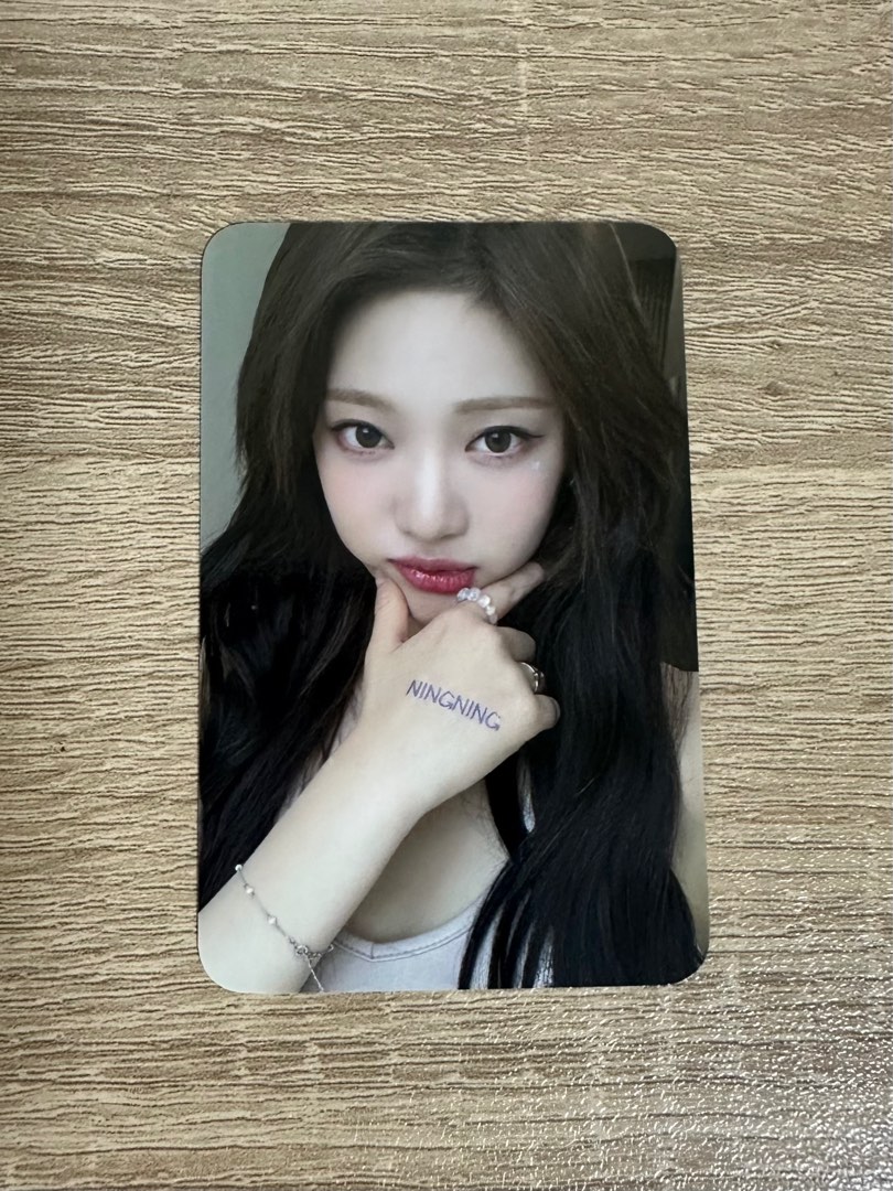 aespa ningning tattoo sticker come to my illusion, Hobbies & Toys ...