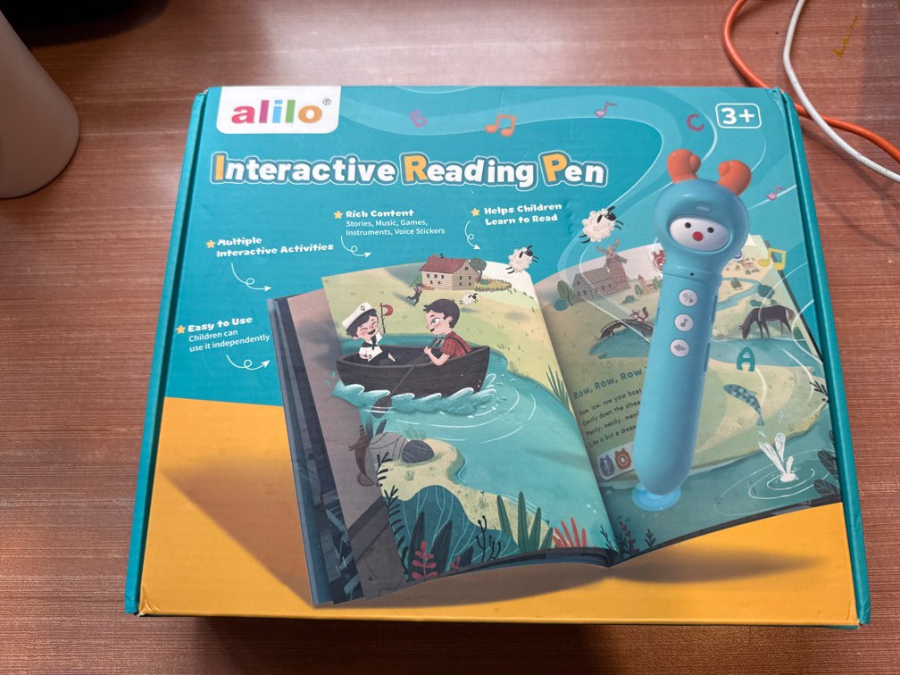 Alilo Interactive Reading Pen (2024 Latest English Version), Hobbies ...