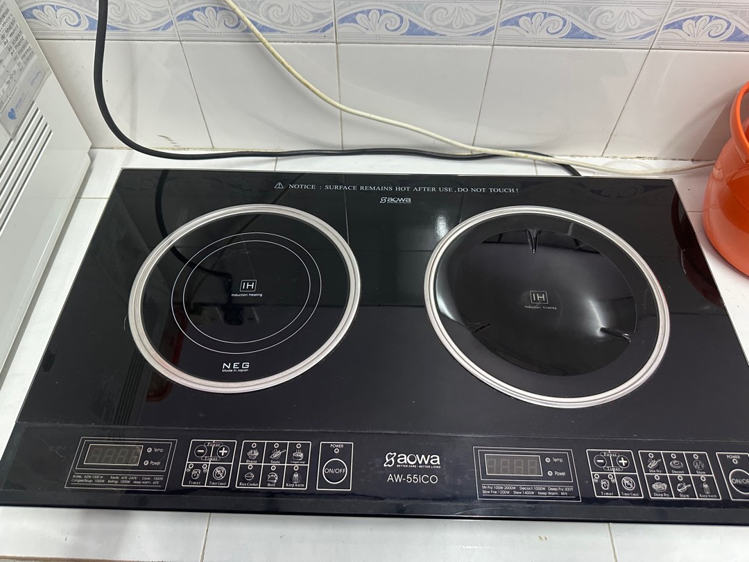 AOWA Induction Cooker AW-55ICO, TV & Home Appliances, Kitchen ...