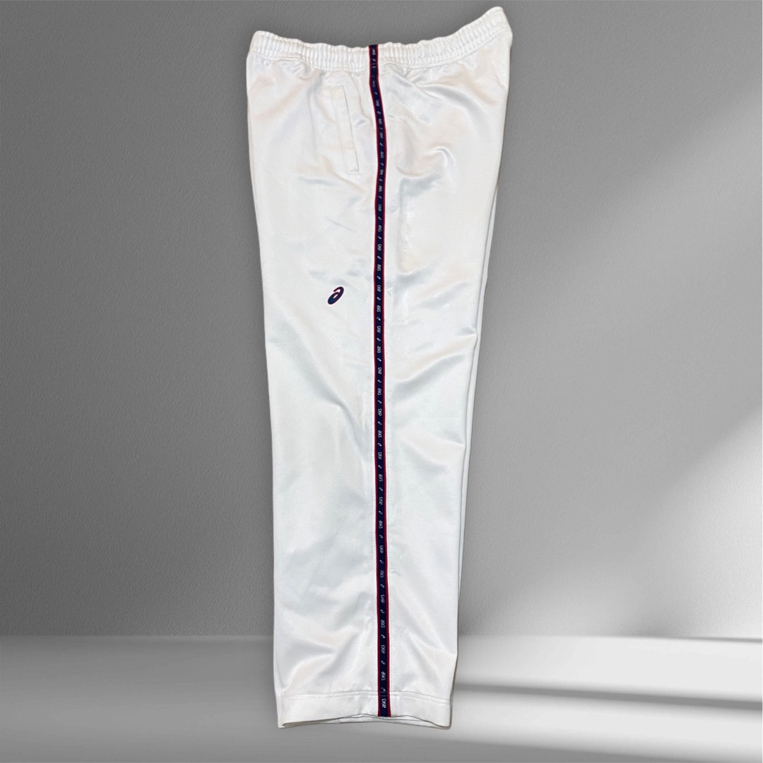 Asics track pants, Men's Fashion, Bottoms, Joggers on Carousell