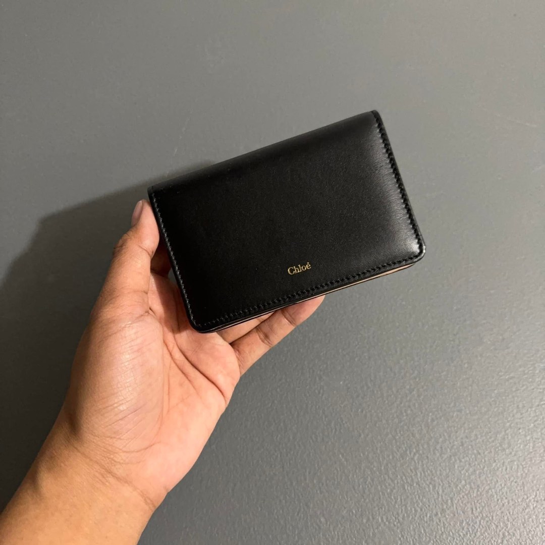 Authentic Chloe Card Holder, Luxury, Bags & Wallets on Carousell