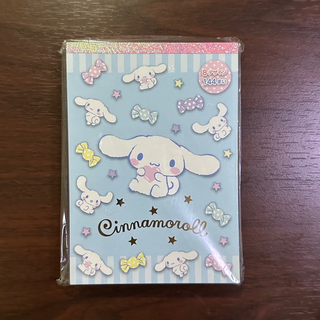 [Authentic] Sanrio Cinnamoroll Notepad, Hobbies & Toys, Stationary ...