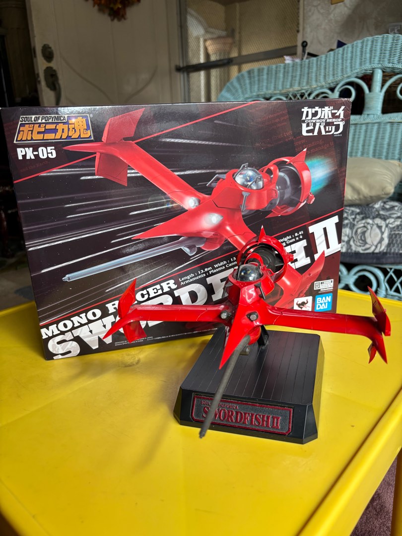 Bandai Popinika Spirits Swordfish II Cowboy Bebop, Hobbies & Toys, Toys ...