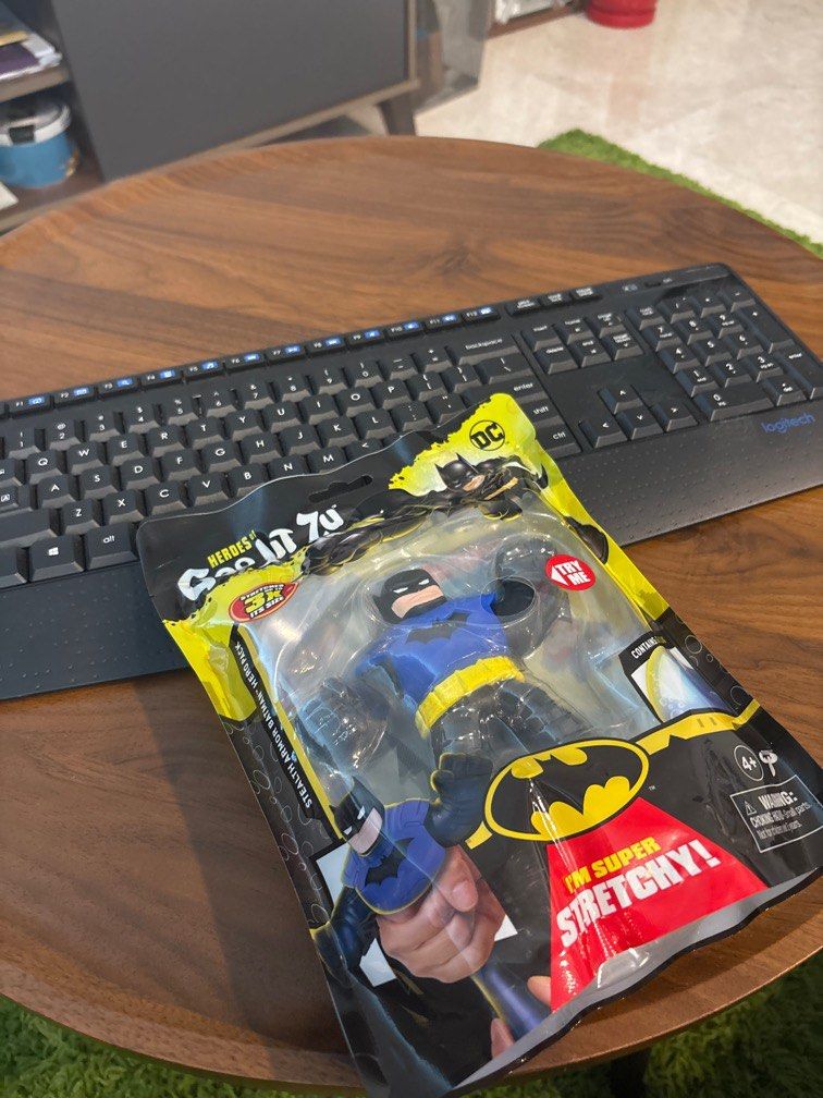 Batman DC Goo jit Zu stealth armor + Logitech keyboard, Hobbies & Toys ...