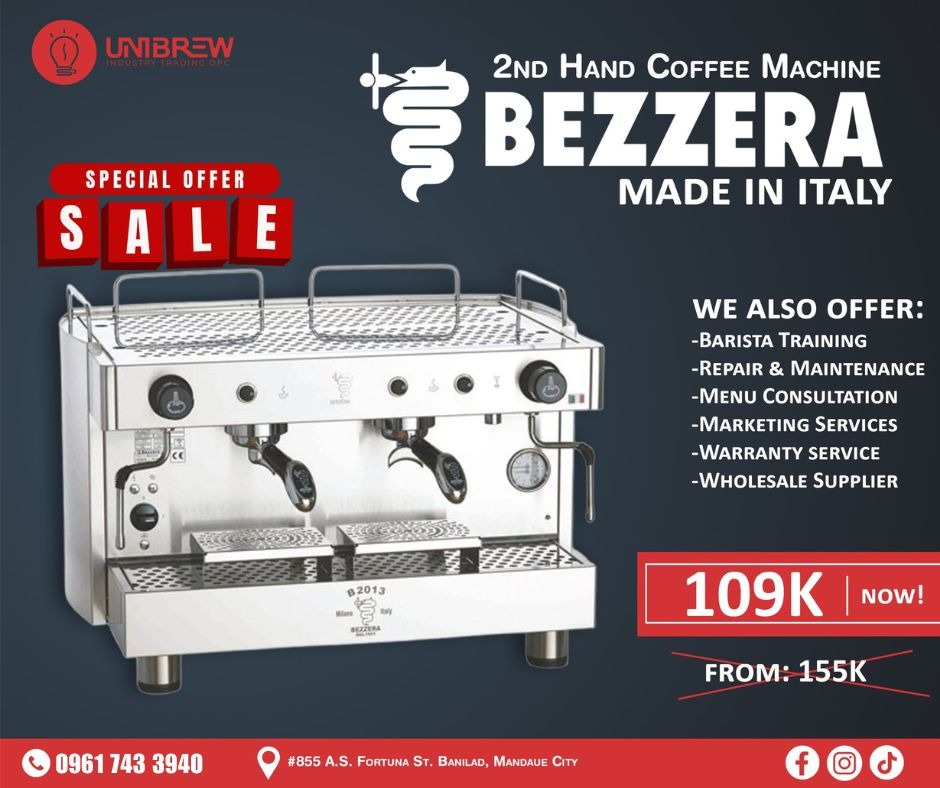 Bezzera B2013 2-Group Commercial Espresso Machine, TV & Home Appliances ...
