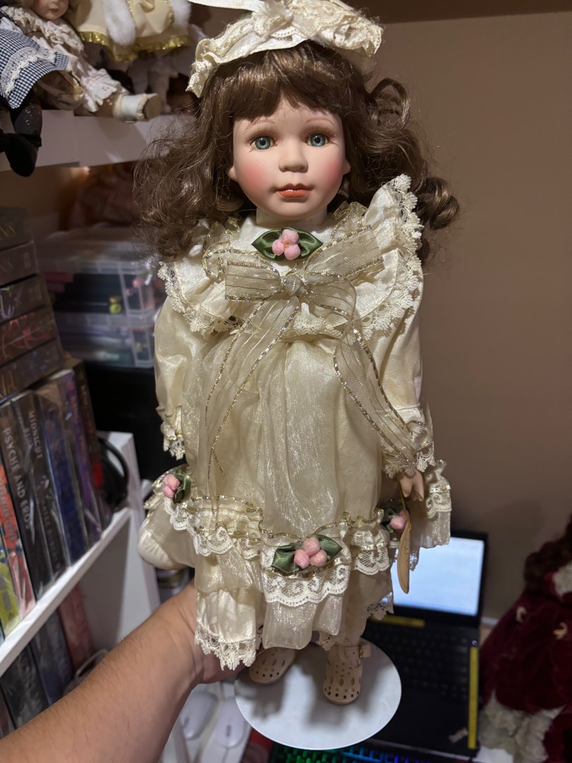 Big porcelain doll, Hobbies & Toys, Toys & Games on Carousell