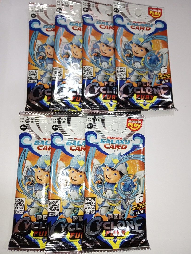 BoBoiBoy : Cyclone Fury (2/9), Hobbies & Toys, Toys & Games on Carousell