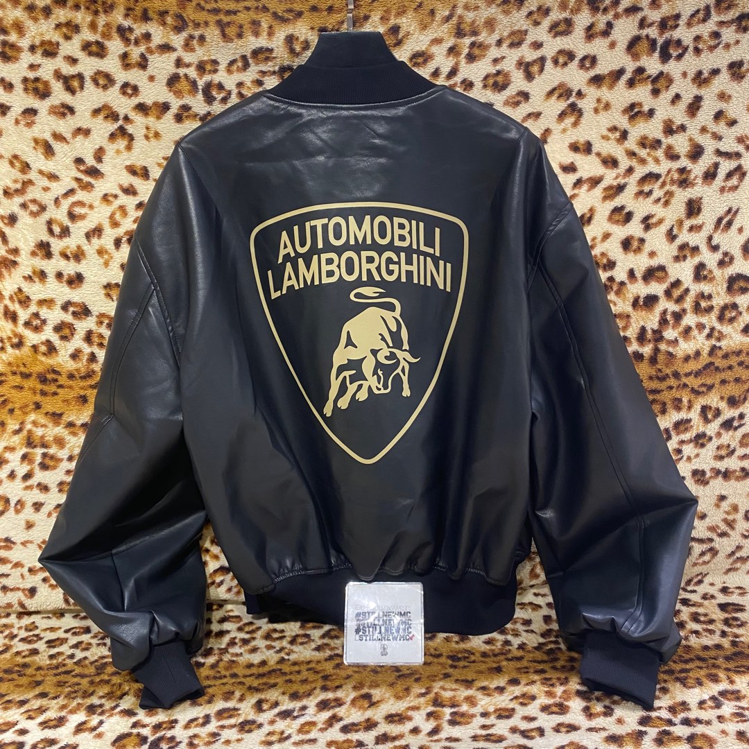 Bomber jacket balenciaga lamborghini, Barang Mewah, Pakaian di Carousell