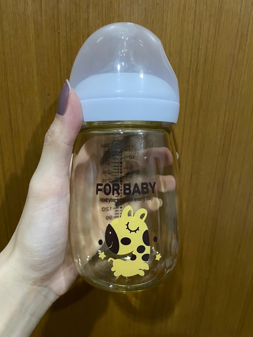 Botol susu PPSU 300ml - 330ml wide neck ukuran besar botol asi bisa untuk pompa asi / pumping ...