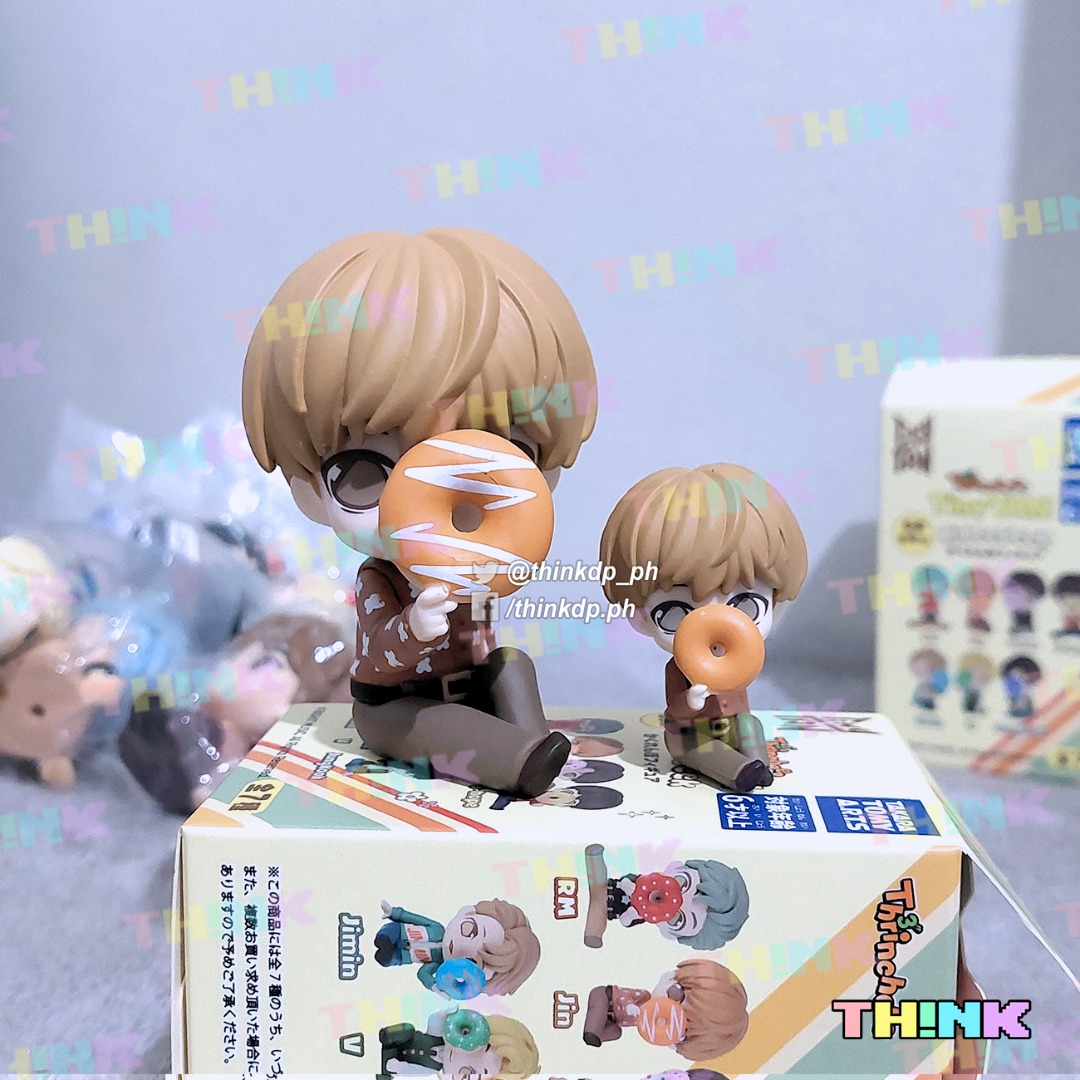 BTS TinyTAN Hide and Seek Figure Jin ( big & small ver. bt21 ), Hobbies & Toys, Memorabilia ...
