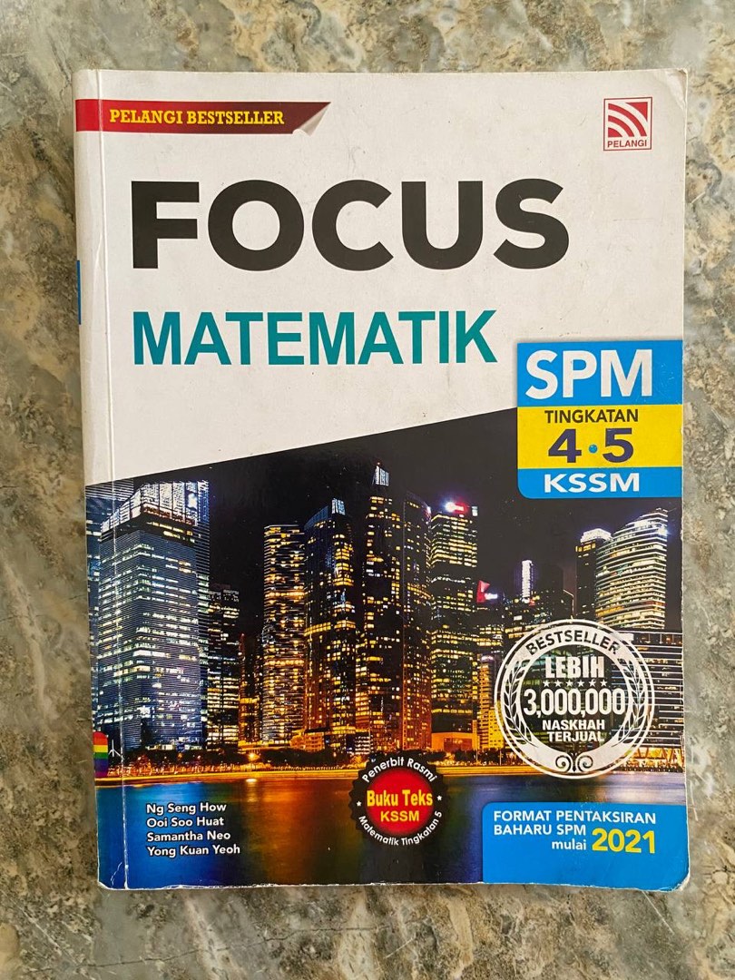 Buku Rujukan Focus Matematik SPM, Hobbies & Toys, Books & Magazines, Textbooks on Carousell