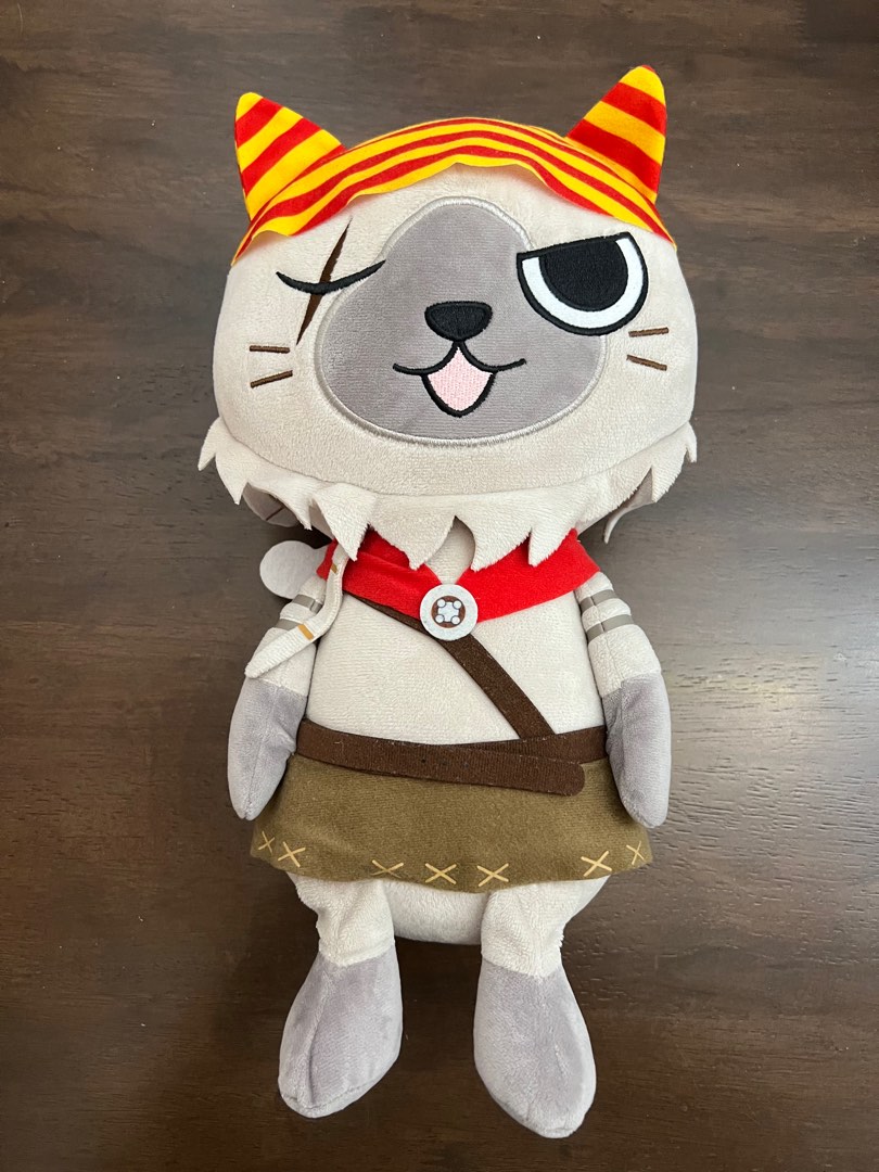 CAPCOM Monster Hunter Meowscular Chef Plush, Hobbies & Toys ...