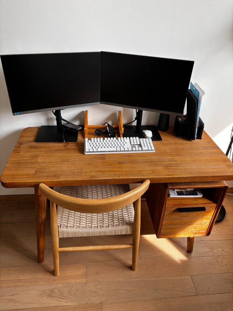 Castlery Seb Desk, Furniture & Home Living, Furniture, Tables & Sets on ...
