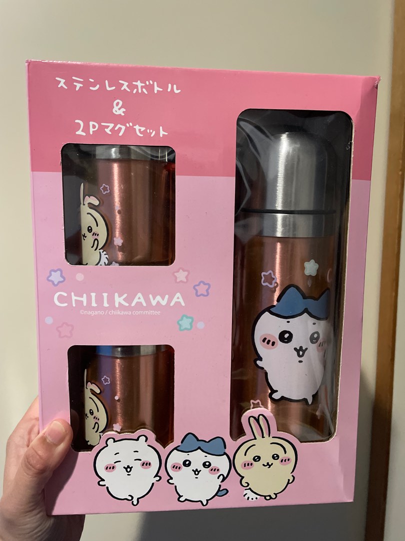 Chiikawa drinking set PREORDER, Furniture & Home Living, Kitchenware ...