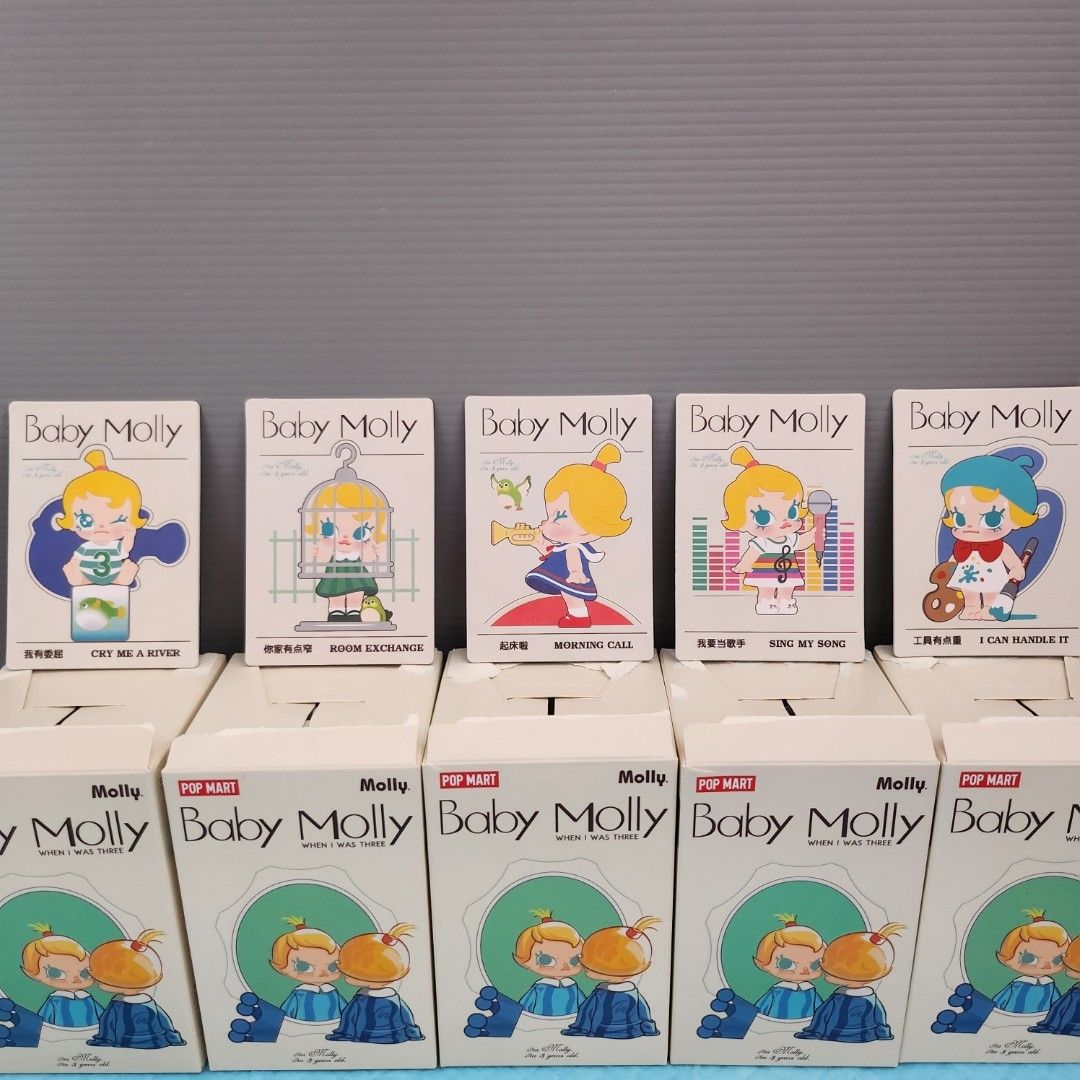 CLEARING OUT Different Popmart Blind Boxes - Baby Molly, Dimoo ...