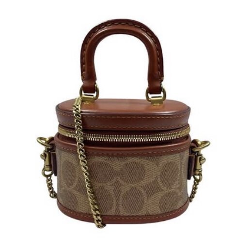 COACH Vanity Slingbag Original With Receipt, Fesyen Wanita, Tas ...