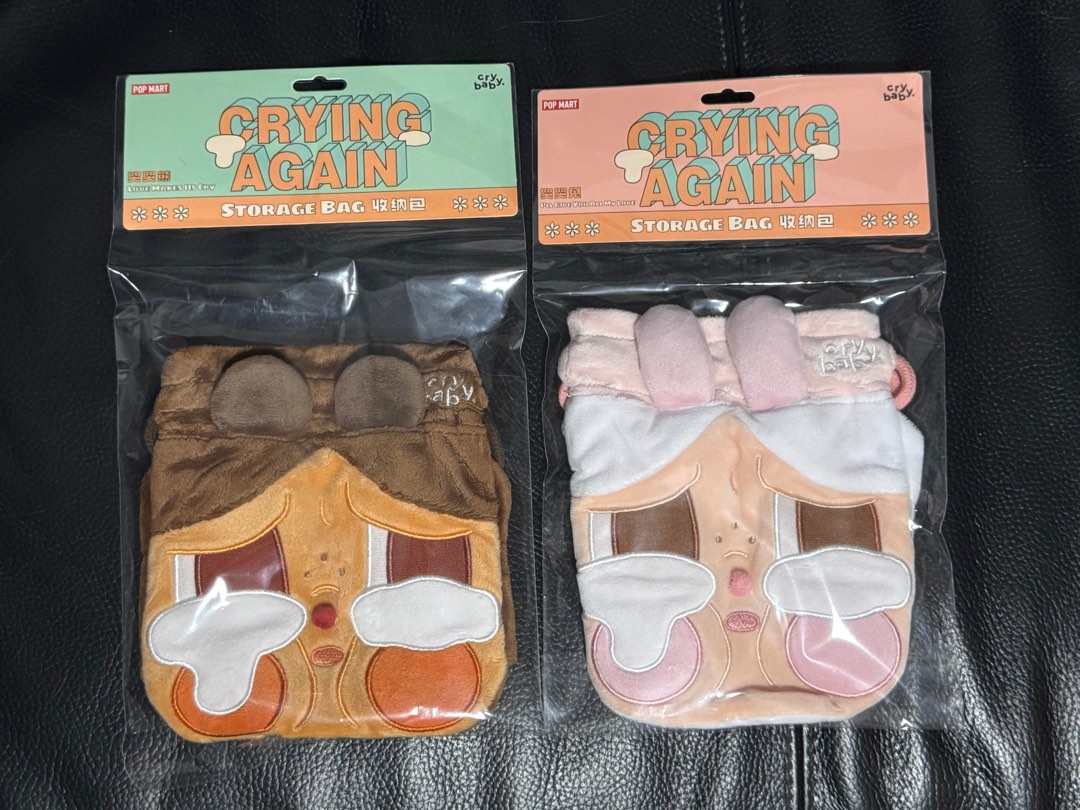 CRYBABY Crying Again Storage Pouch, Women's Fashion, Bags & Wallets ...