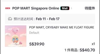 Popmart Crybaby Make me Float Figure Cherry Labubu Hirono Molly, Hobbies & Toys, Toys & Games on ...