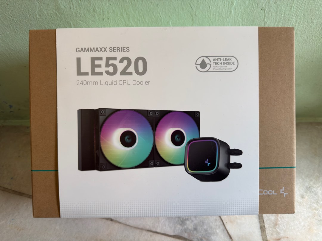 Deepcool LE520 240mm AIO ARGB Black, Computers & Tech, Parts ...