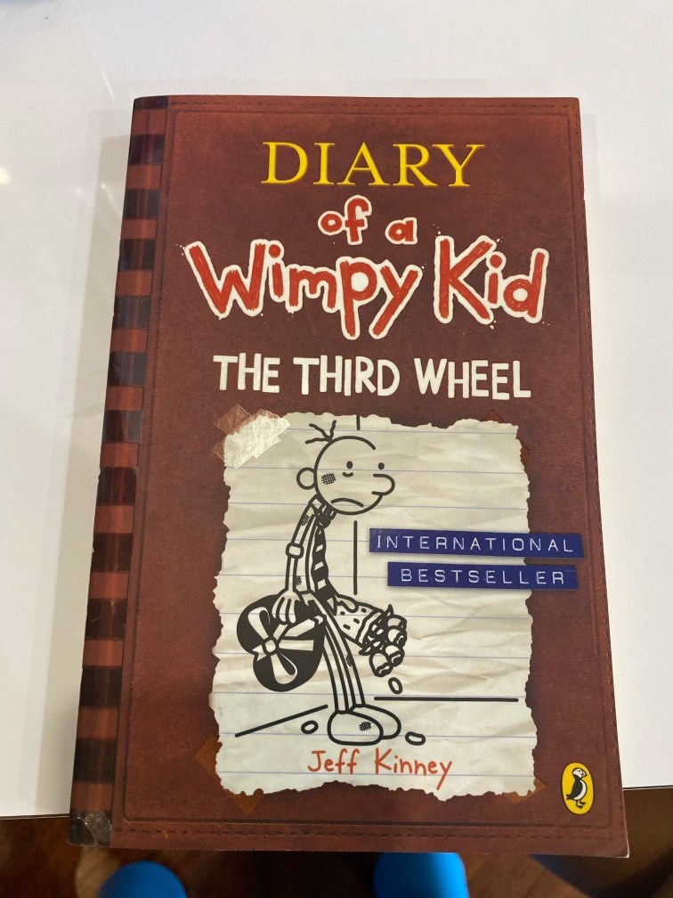 Diary Of A Wimpy Kid third wheel, Hobbies & Toys, Books & Magazines ...