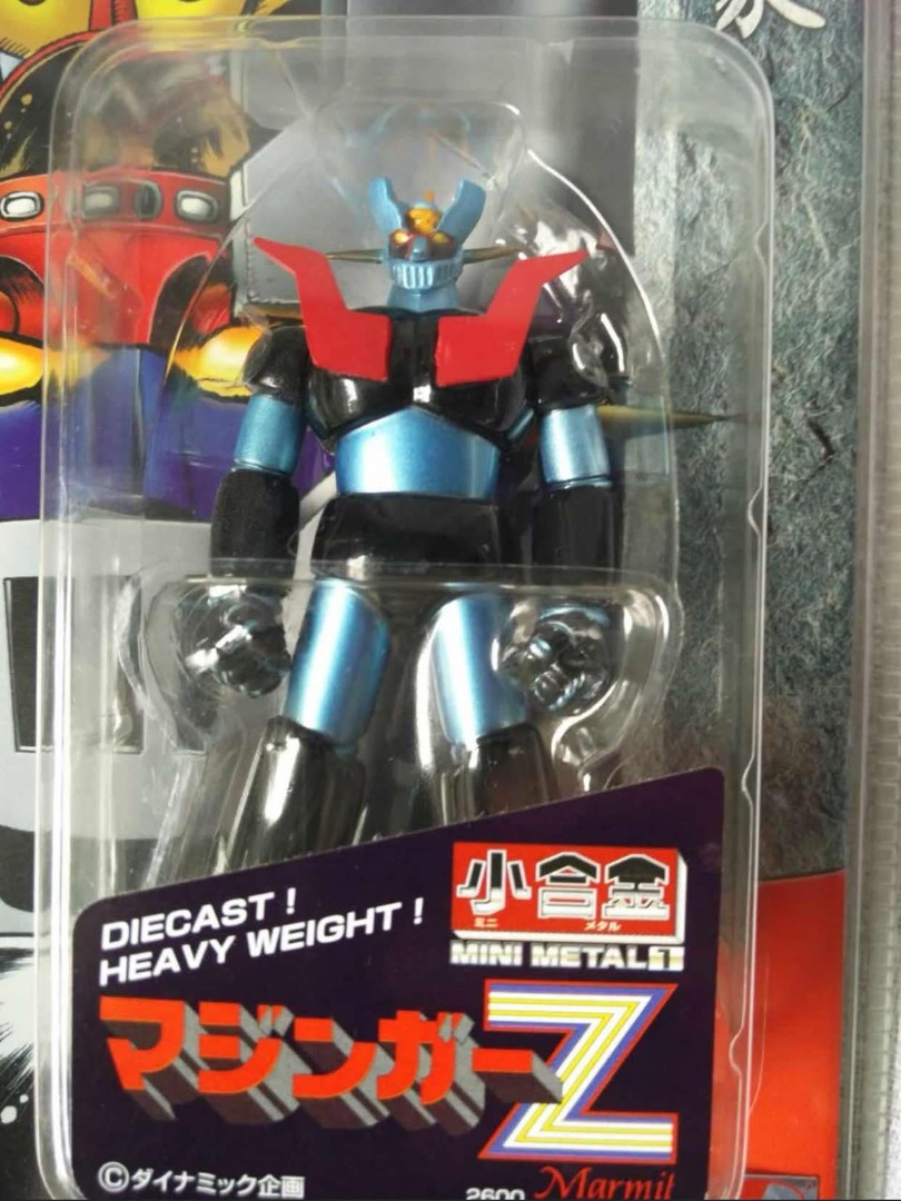 die-cast Mazinger Z Marmit Mini Metal Blue, Hobbies & Toys, Memorabilia & Collectibles, Vintage ...