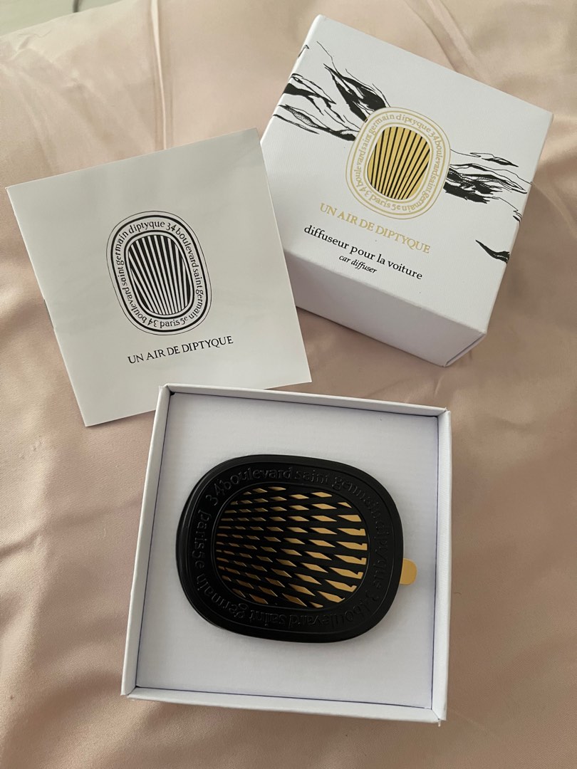 DIPTYQUE Car Diffuser with 34 Boulevard Saint Germain Insert/Pewangi ...