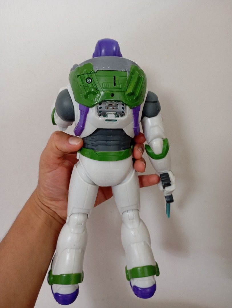 Disney Pixar Lightyear Laser Blade Buzz 12" Interactive Figure Sounds ...
