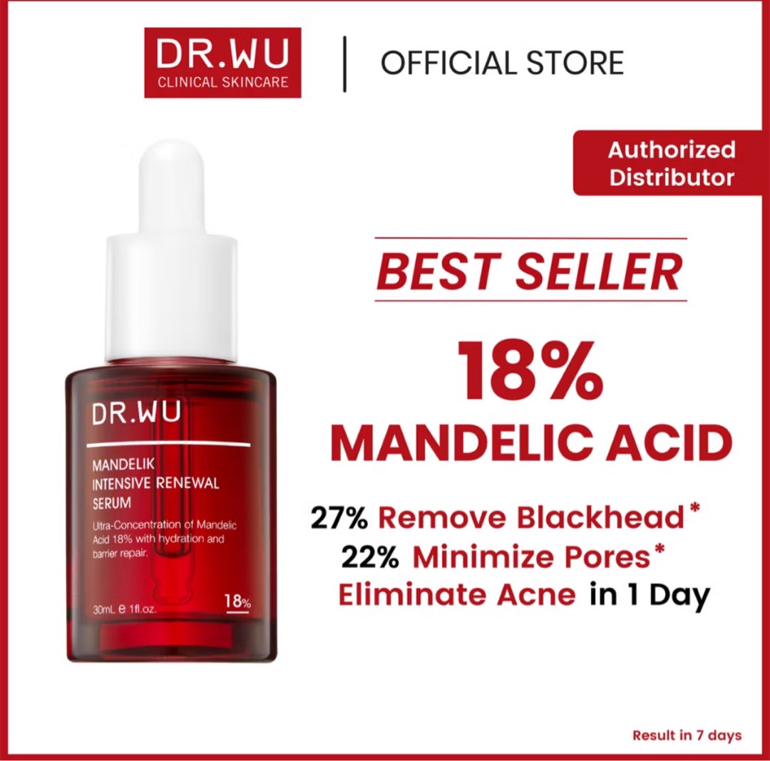 Dr Wh Mandelik intensive renewal serum 30ml, Beauty & Personal Care ...