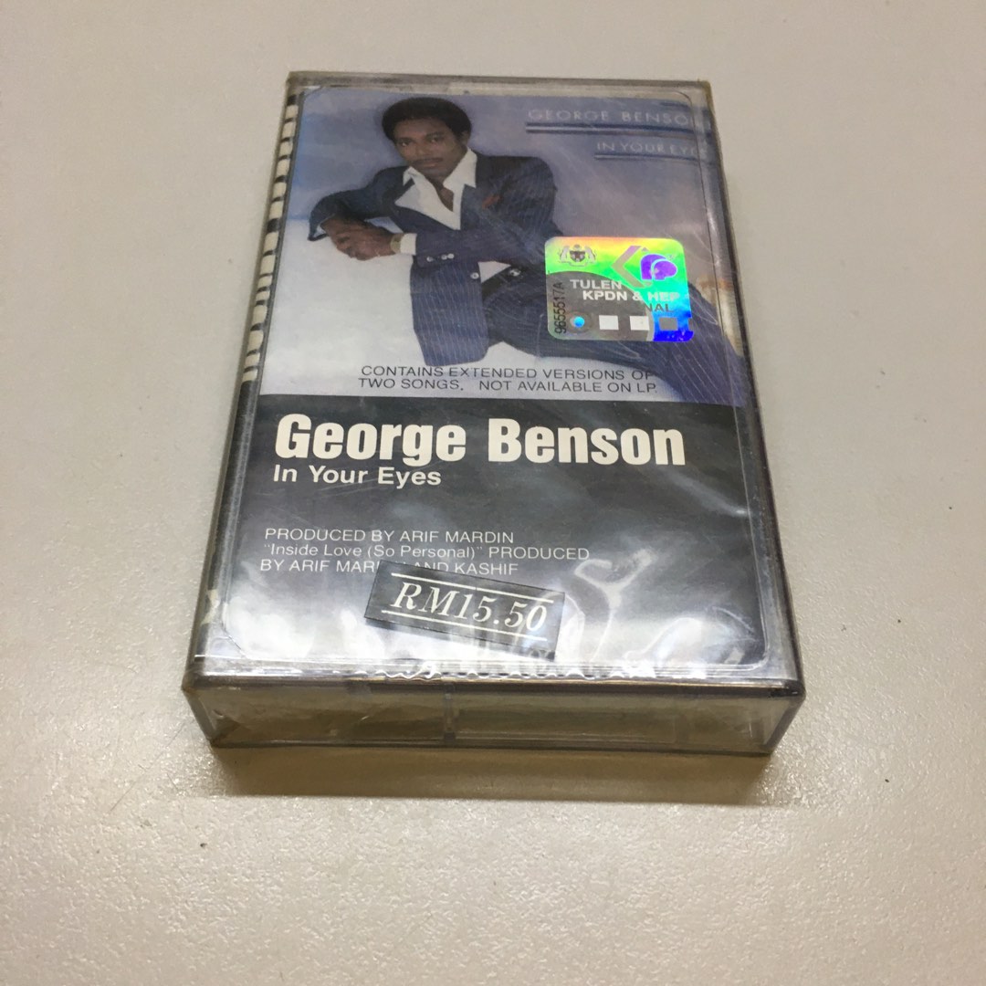 (Eng Cassette) George Benson in your eyes sealed copy, Hobbies & Toys ...