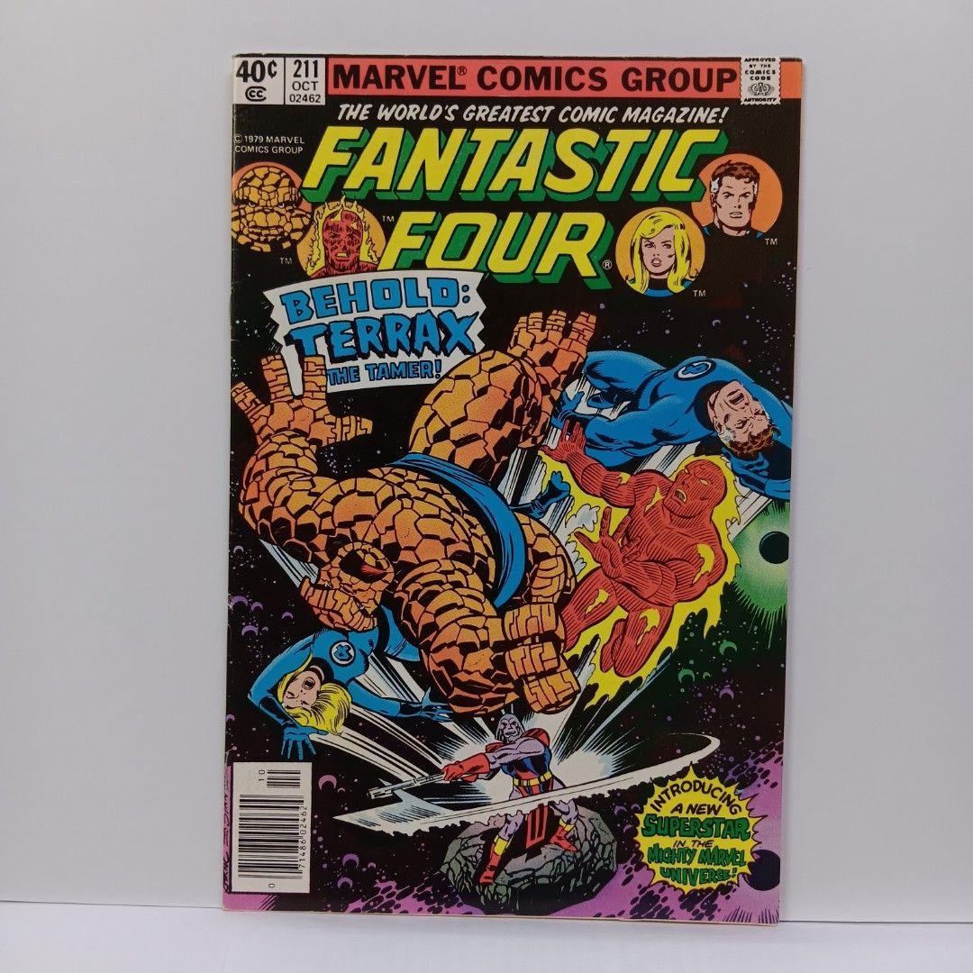 Fantastic Four #211 (1979) FN/VF. 1st Terrax the Tamer Galactus Herald ...