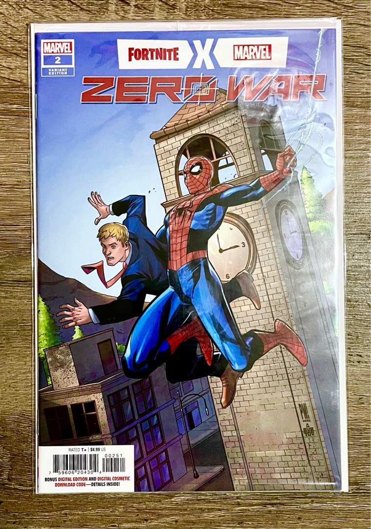 Fortnite x Marvel Zero War #2 (sealed in polybag) 2022 Marvel Comics ...