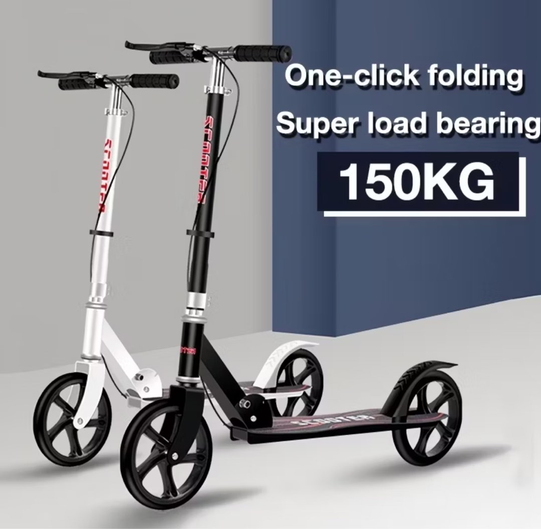 [FREE DELIVERY] Foldable Adult Kids Kick Skate Scooter, Sports ...