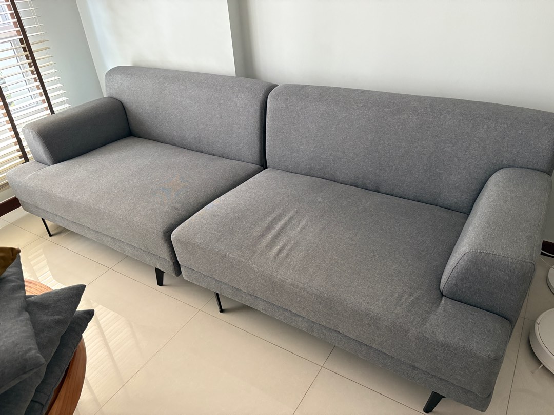 FREE sofa (2.4m), Furniture & Home Living, Furniture, Sofas on Carousell