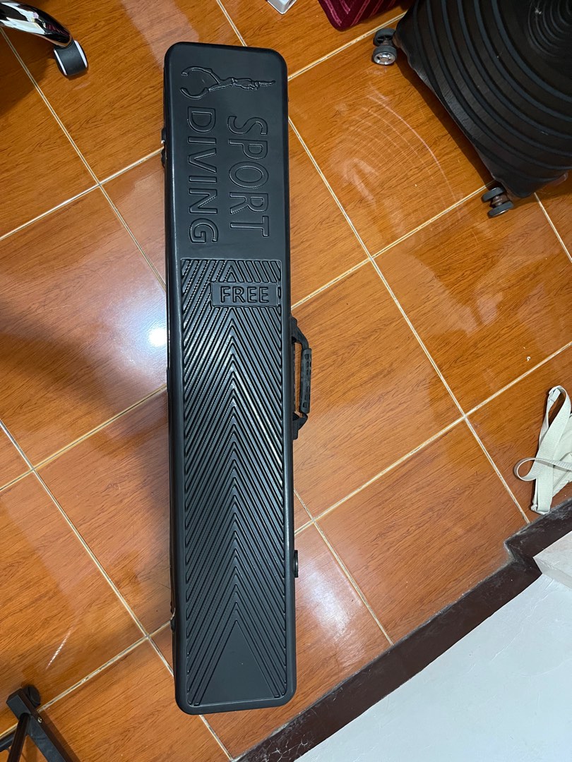 Freediving Long Fins Hard Case, Sports Equipment, Sports & Games, Water ...