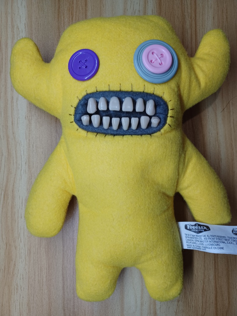 Fuggler - Yellow Grumpy, Hobbies & Toys, Toys & Games on Carousell