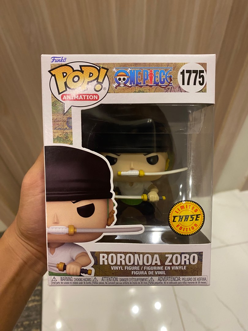 Funko Pop! Roronoa Zoro One Piece 1775 Chase, Hobbies & Toys, Toys ...