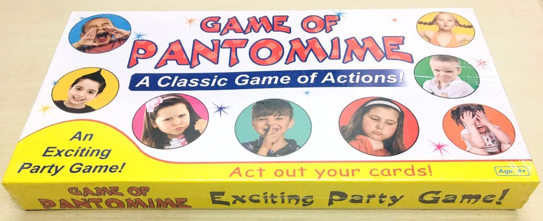 Game of Pantomime - A Classic Game of Actions!, Hobbies & Toys, Toys ...
