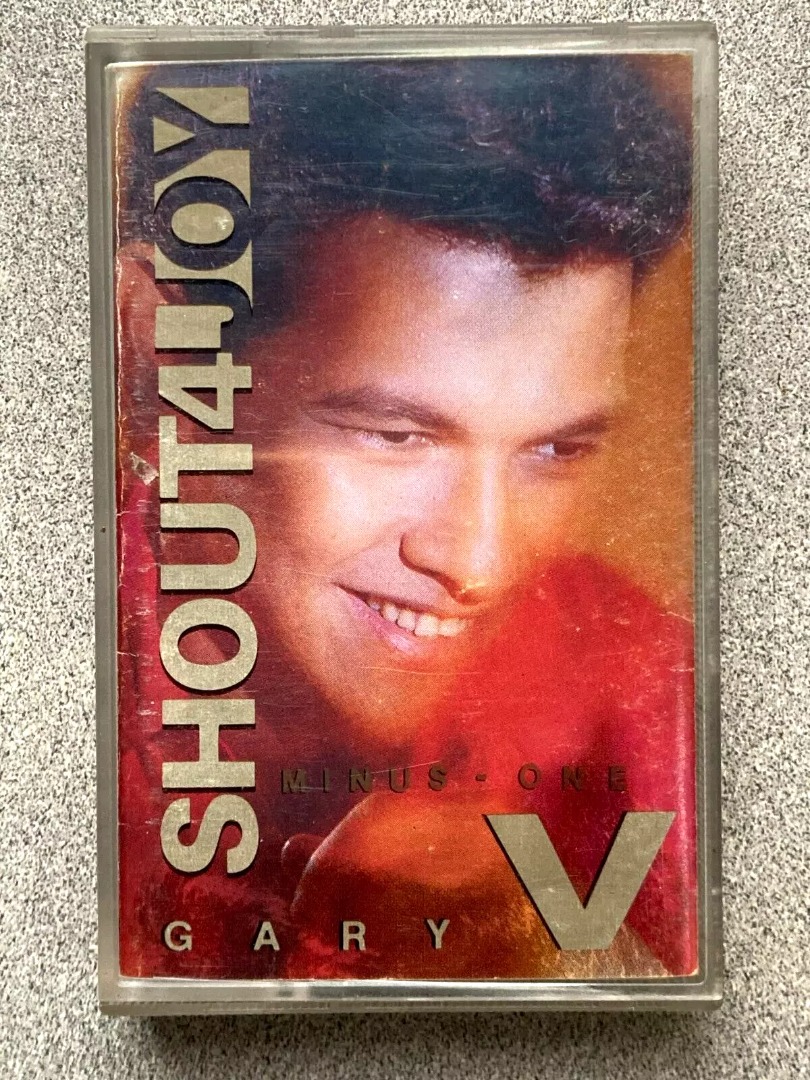 GARY VALENCIANO Shout 4 Joy TAGALOG OPM Philippine MINUS-ONE Cassette ...
