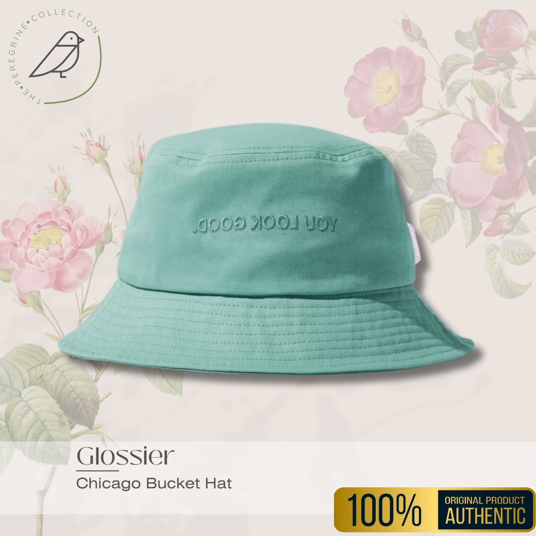 Glossier You Look Good Chicago Unisex Bucket Hat Park Green, Men's ...