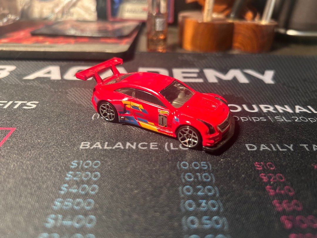 Hot Wheels Cadillac ATS GT3, Hobbies & Toys, Toys & Games on Carousell